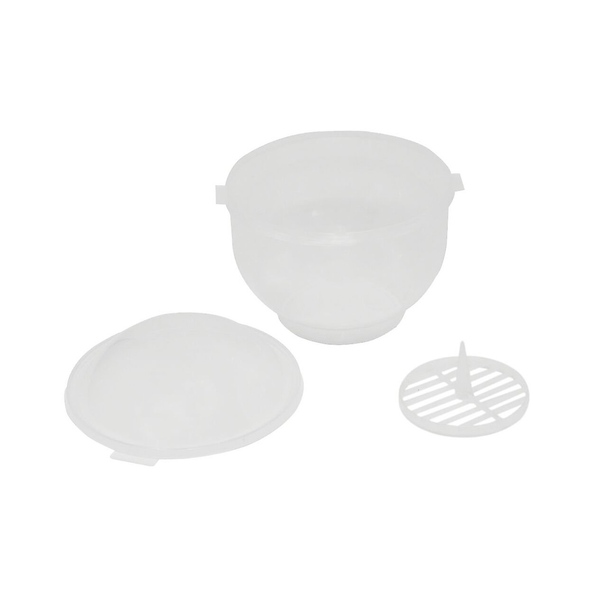 Lettuce Keeper | Vegetable and Fruit Crisper | Lettuce Crisper Salad Keeper Container Keeps your Salads and Vegetables Crisp and Fresh-7" X 8"- by Home-X