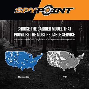 SPYPOINT Cell-Link Universal Cellular Trail Cameras Adapter | Makes Most Trail Cameras a Cellular Game Camera, Camera sends Picture through App (US)