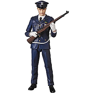 Entertainment Earth Batman Dark Knight The Joker Cop Version Mafex Action Figure