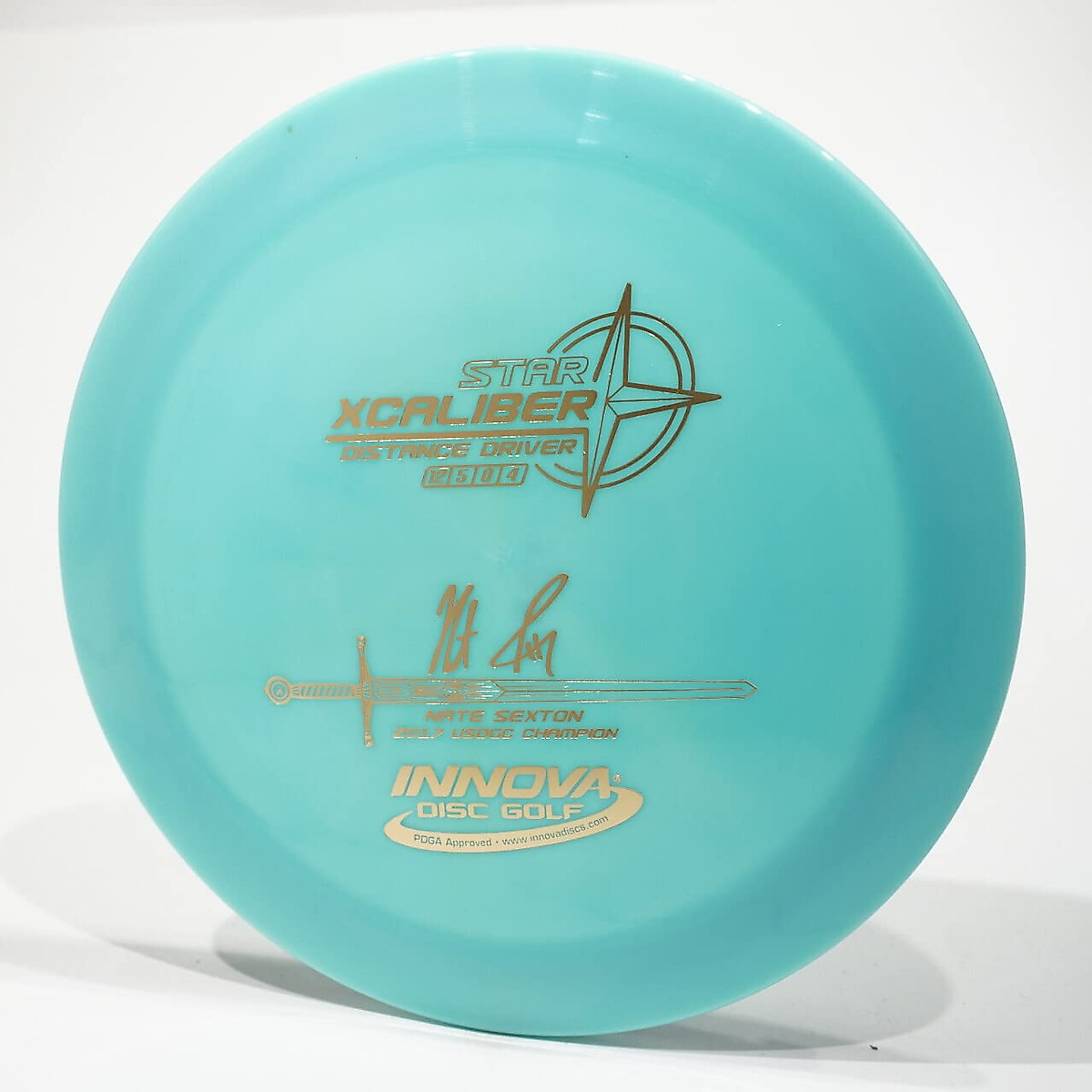 Innova Star XCaliber Nate Sexton Signature Disc Golf Distance Driver, Pick Weight/Color [Stamp & Exact Color May Vary] Green 167-169 Grams