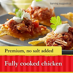 Hormel Premium No Salt Added Canned Chunk Chicken Breast in Water, 5 Ounce (Pack of 12)
