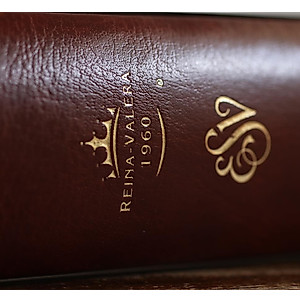 Biblia Bilingüe Reina Valera 1960/ESV Tamaño grande piel marrón / Bilingual Bibl e RVR60/English Standard Large Size Large Print Leather