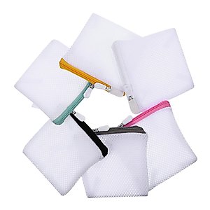 JOINPAYA 6pcs Laundry Bag Mesh Wash Bag Mini Washing Machine Underwear Washing Bag Wash Bags Protecting Wash Bag Foldable Wash Bag Laundry Pouch Travel Sandwich Mesh Laundry Mesh Bag Bra