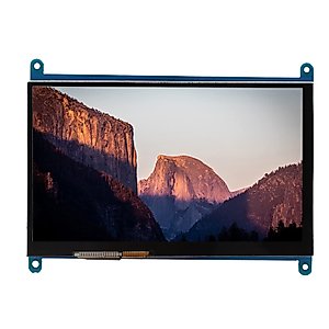 VBESTLIFE 7 Inch Capacitive, LCD HDMI 1024x600 Ultra HD Display for, Screen Display HDMI Monitor System Support Win7/Win8/Win10 5 Touch