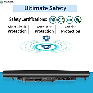 DMKAOLLK 919700-850 JC03 JC04 Laptop Battery for HP 15-bs0xx 15-bs1xx 17-bs0xx 17z-ak000 15-bs015dx 15-bs013dx 15- bs115dx 15-bs113dx 17-bs061st Series HSTNN-LB7V HSTNN-DB8E 919701-850 919681-421