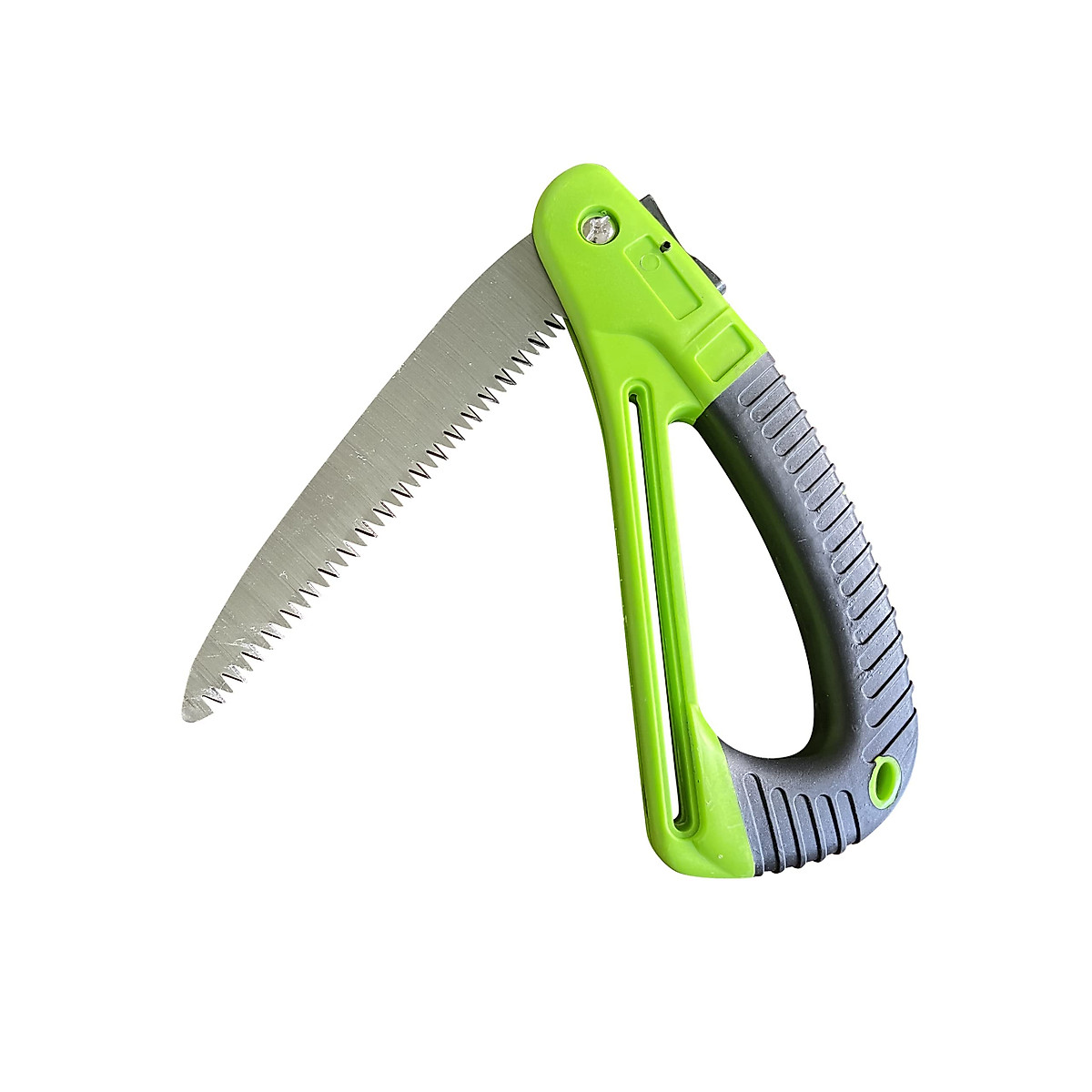 Garden Guru Folding Pruner Saw with Ergonomic Handle & Safety Lock – Non Slip – Rust Resistant Hardened Steel – Professional Grade Sawtooth Blade – for Pruning Trimming Camping Clearing