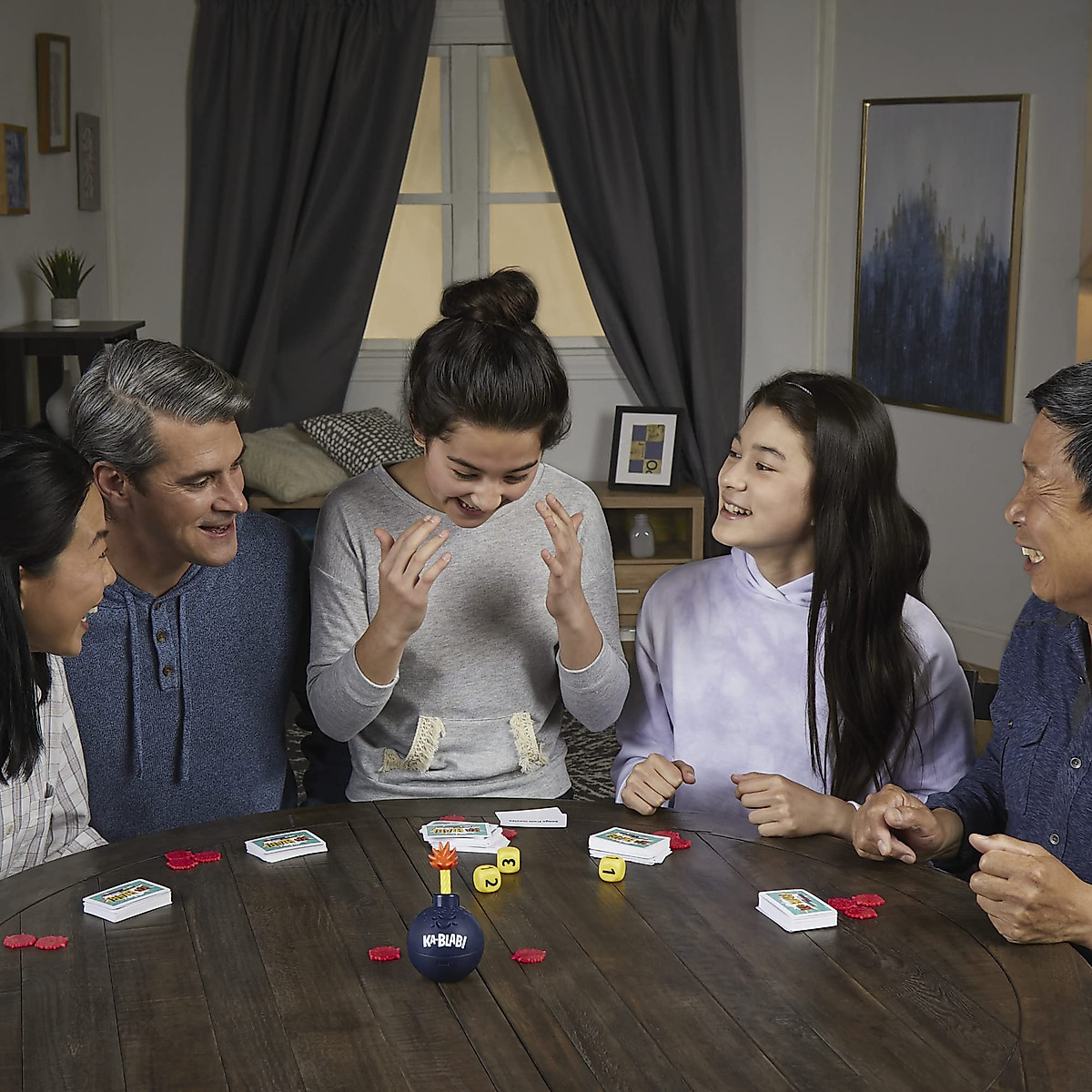 Hasbro Gaming Ka-Blab! Game for Families, Teens and Kids Ages 10 and Up, Family-Friendly Party Game for 2-6 Players, from The Makers of Scattergories