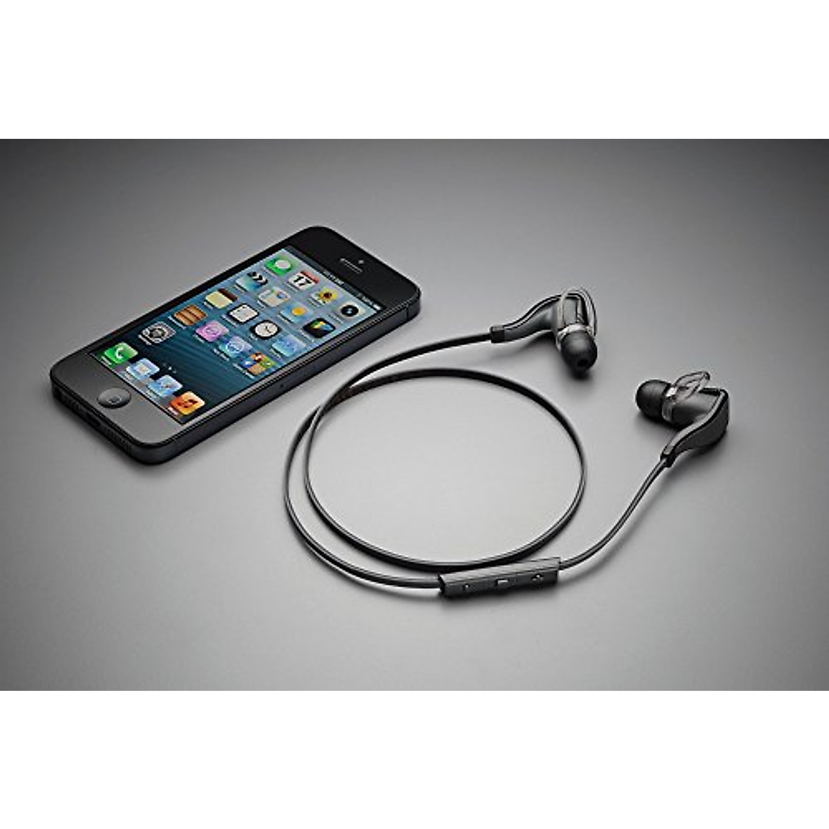 BackBeat GO 2 Wireless Earbuds (with Charging Case, Black)