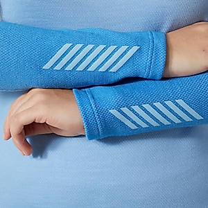 Helly-Hansen Womens LIFA Merino Midweight Hoodie, 627 Bright Blue, Small