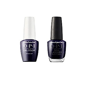 XPRESS ECOMMERCE NAIL ART STICKER WITH MATCHING GEL AND NAIL POLISH SIZE 15ML - 0.5 FL OZ COLOR: Russian Navy