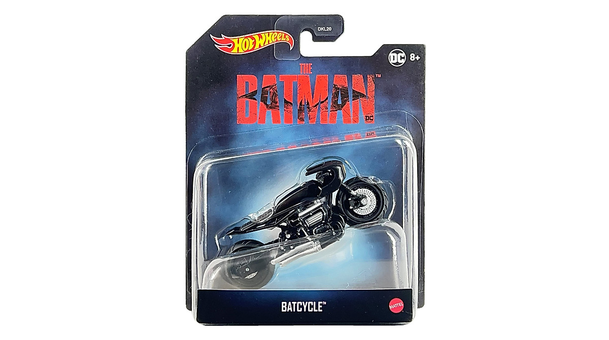 Hot Wheels Batman 1:50 Diecast Batcycle Model