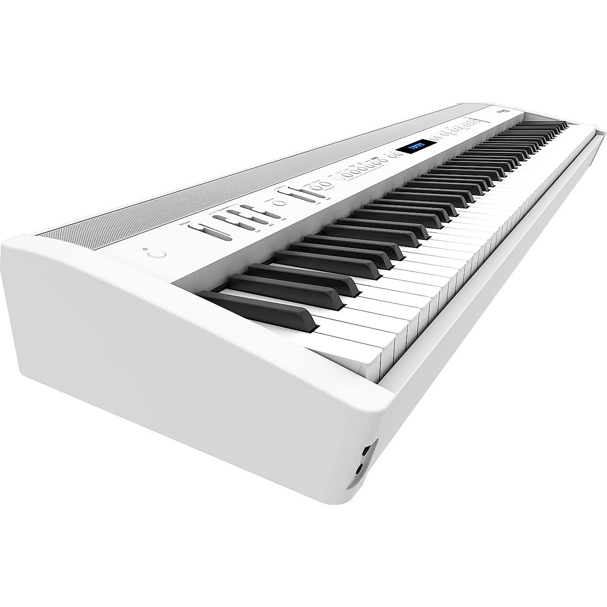 Roland FP-60X 88-Key Digital Piano - White Bundle with Roland KSC-72 Stand, Roland KPD-90 Three Pedal Unit, Bench, Instructional DVD, Online Piano Lessons, and Austin Bazaar Polishing Cloth