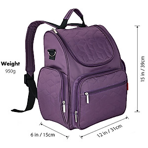 goldwheat Diaper Bag Backpack Baby Nappy Changing Bag Maternity Travel Backpack