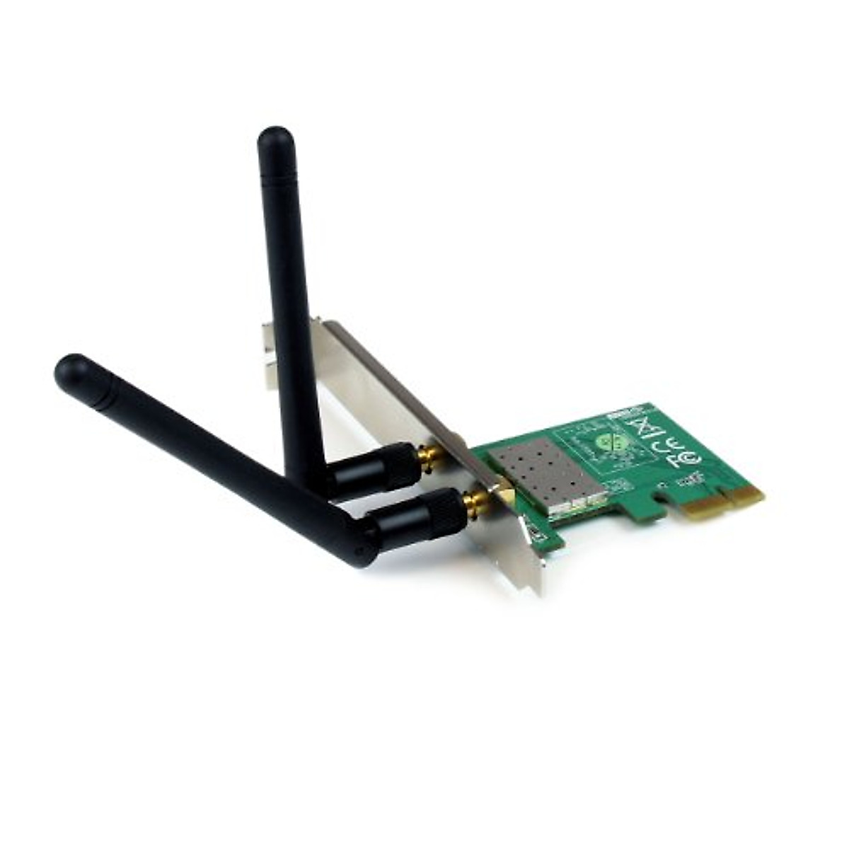 StarTech.com PCI Express Wireless N Card - 300 Mbps PCIe 802.11 b/g/n Network Adapter Card - 2T2R 2.2 dBi - PCIe Wireless Desktop Card , TAA (PEX300WN2X2)