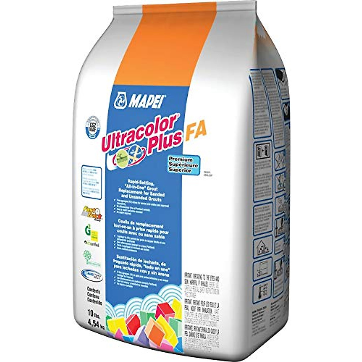MAPEI Ultracolor Plus FA Powder Grout - 10LB/Bag - (93 Warm Gray)
