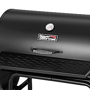 Royal Gourmet CC1830FC Charcoal Grill Offset Smoker (Grill + Cover), Black