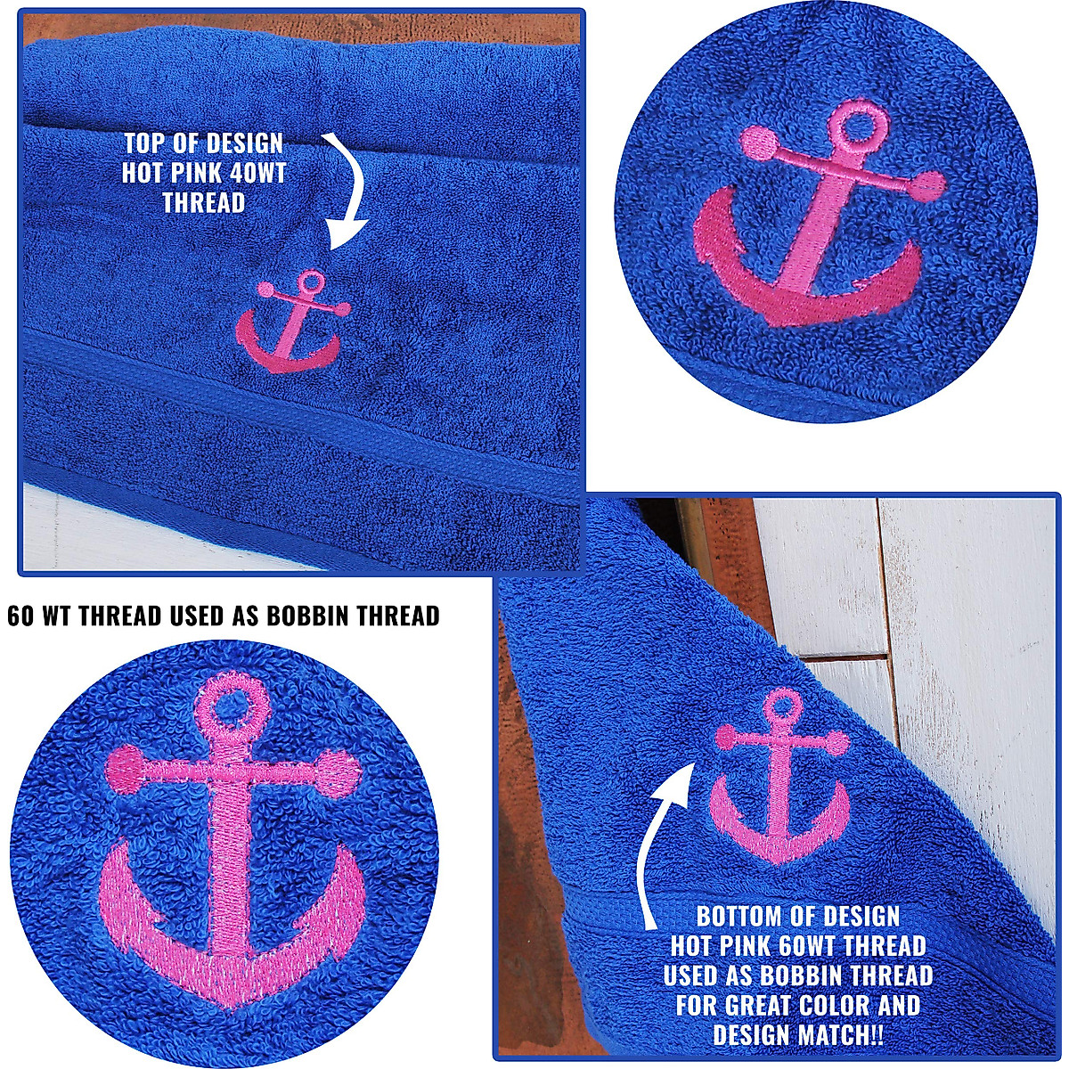 Threadart 60 Weight Micro Embroidery Thread | Fine Line Lettering & Bobbin Thread | 1000m Spools - 30 Colors Available - Black