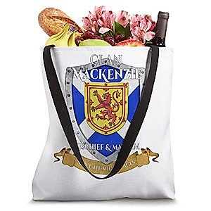 MacKenzie Scottish Family Clan Scotland Shield Tote Bag