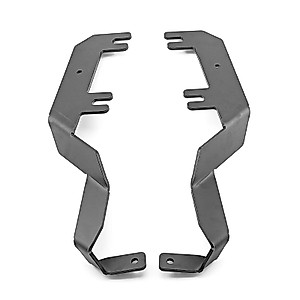 WSays Upper Hood Hinge Ditch LED Light Mount Brackets Compatible with 2017-2022 Ford F250/F350/F450/F550 Super Duty