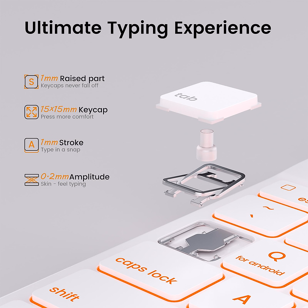 OYEEICE for iPad 9th Generation Case with Keyboard 10.2'' - 7 Color Backlit Wireless Keyboard Cover with Pencil Holder for iPad 9th/8th/7th Gen 10.2 inch, iPad Air 3rd Gen & iPad Pro 10.5" - Pink