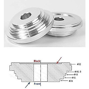 WIROJ BlueSunshine Bike Headset Cup and Bottom Bracket Press Installation Tool,Bike Headset Press-in Tool,Bicycle Repair Accessories Bearing Installer (Orange)