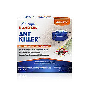 Homeplus™ Ant Killer AB, Metal Ant Bait, Ants Killer for House, Ant Traps Indoor & Outdoor, Case Pack, 48 Bait Stations