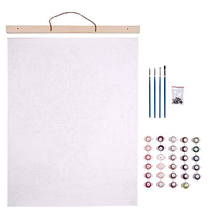 Pink Flowers Paint-by-Number Kit by Artist's Loft Necessities