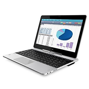 HP Elitebook Revolve 810 G3 Tablet 11.6" Convertible Notebook, Windows, Intel Core i5 2.3 GHz, 8 GB RAM, 256 GB SSD, Silver (Z2D83UT#ABA)