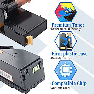 Coloner 2,000 Pages Compatible Replacement Toner Cartridges for Xerox Phaser 6010 Phaser 6000 WorkCentre 6015 Toner WorkCentre 6015V/B 6015V/N 6015V/NI 1 Pack Black 106R01630