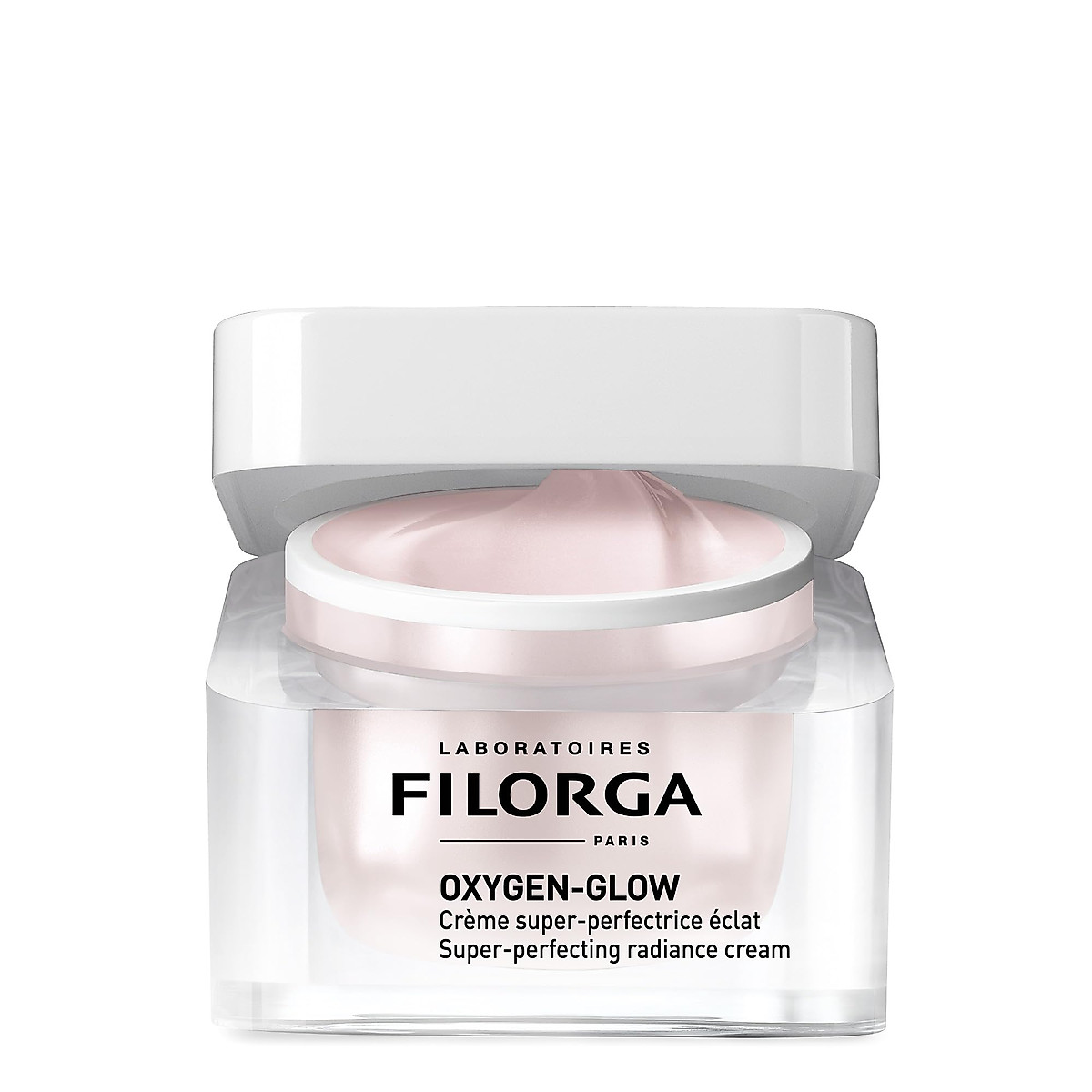 Filorga Oxygen-Glow Super-Perfecting Radiance Daily Skin Cream, Hydrating Treatment with a Moisturizing Boost of Hyaluronic Acid and Detoxifying Enzymes for a Flawless, Wrinkle No Face, 1.69 fl. oz.