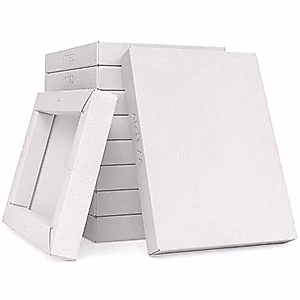 ARTEZA Watercolor Paper Foldable Canvas Pad, 100% Cotton Pulp, 5x6.6 Inches, 10 Sheets