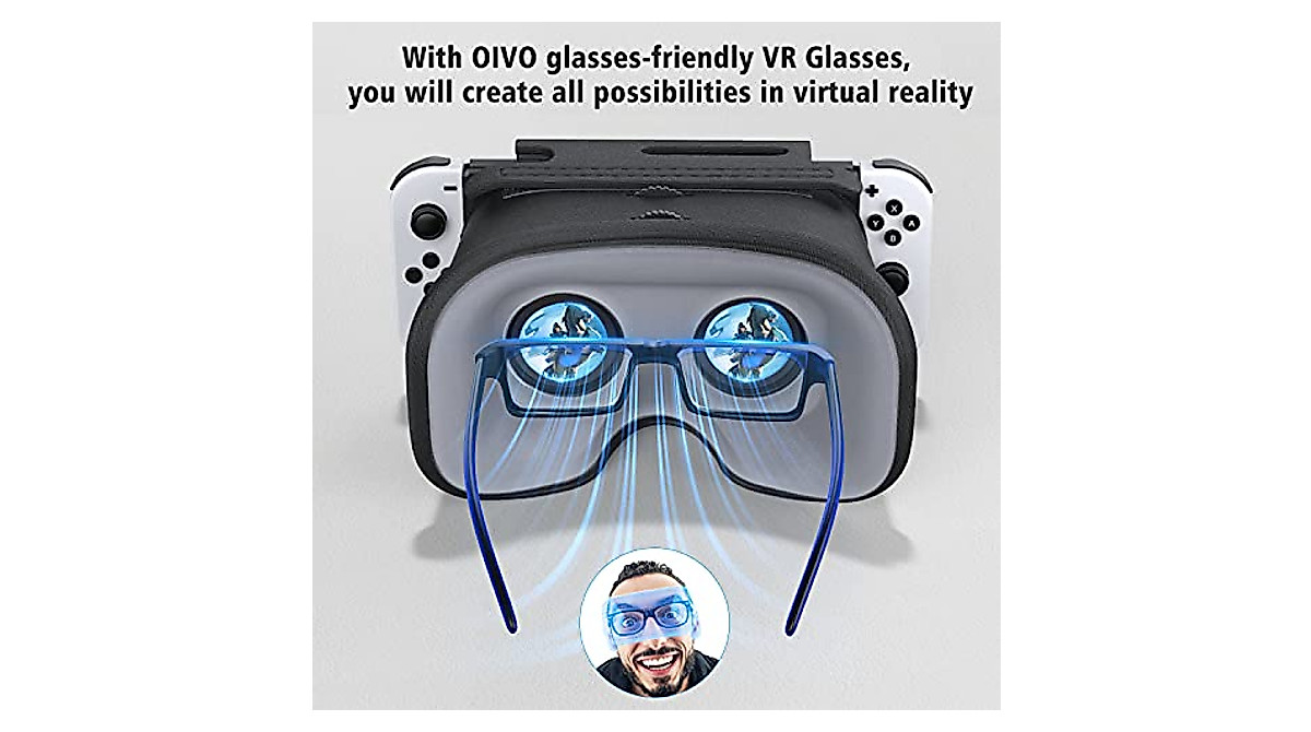 Switch VR Headset for Nintendo Switch & OLED - Enhanced Gaming