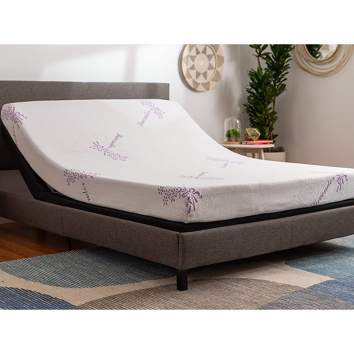 Tulo by Mattress Firm | 6 INCH Memory Foam Lavender Mattress | Firm Comfort | Pain-REDUCING Pressure Relief | Twin XL Size