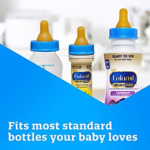 Enfamil Standard-Flow Soft Nipple, Latex Free, Ready to Use 96ct, (Pack of 8)