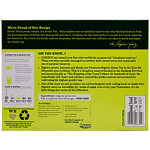 Bigelow Premium 100-Percent Organic Green Tea 176-Count Box