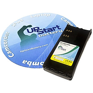 Upstart Battery HNN9008A Replacement for Battery Motorola GP340, GP380, HT750, HT1250, GP360, GP320, PRO5150, HNN9009A Brand with One Year Warranty