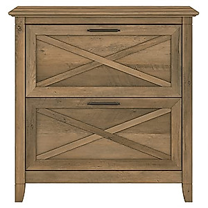 Bush Furniture UrbanPro 2 Drawers Contemporary Wood Lateral File Cabinet in Pine
