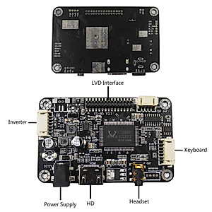 HDMI Controller Board LVDS 40 Pin for 10.1" 1024x600 LTN101NT02 B101AW03 N101L6 LP101WSA BT101IW03 CLAA101BN01 HSD101PFW2 LP101WH2 N101BFE B101AW06 LCD Screen