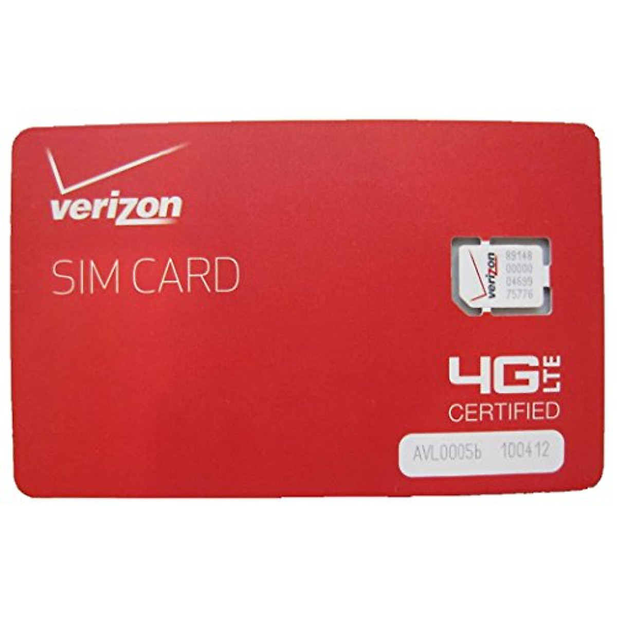 New Verizon Wireless 4G LTE Nano Sim Card NFC - 4FF - Genuine OEM for Service (10 Pieces)