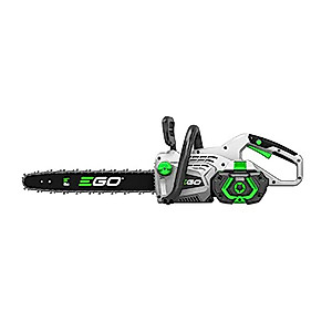 EGO Power+ CS1604 16-Inch 56-Volt Lithium-ion Cordless Chainsaw - 5.0Ah Battery and Charger Included , Black