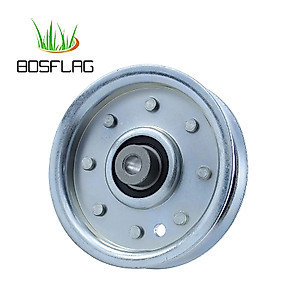 BOSFLAG 756-0627d Pulley Replaces MTD 756-0627d Idler Pulley, MTD 756-0627b Idler Pulley, 756-0365, 956-0365, 756 0627b, 7560627d, 7560627b for Cub Cadet LT1045, LT1018, LT1046, LT1500, I1046 Tractors