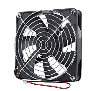 GDSTIME 12V Cooling Fan 1425, 140mm x 25mm Dual Ball Bearings Brushless Cooler Fan