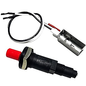 MENSI Push Button Piezo Igniter Kit for Weber Spirit Genesis, Platinum, Silver and Gold Gas Grills Replacement of Model 7509