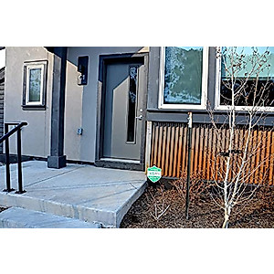 Arlo Yard Security Sign, 8 yr Weatherproof Reflective Aluminum Construction, 6 Window/Door Stickers by 3M Included