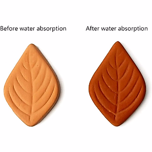 Junfamilee 1 Pc Brown Sugar Keeper Saver for Keeping Moist Fresh Reusable Leaf Clay Keep Conditioning Humidity Kitchen Gadgets Storage Containers Sets Food Containers（52 * 35mm）