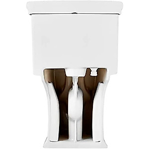 Signature Hardware 948416-12-L Key West 1.28 GPF One Piece Elongated Skirted Chair Height Toilet - Seat Included