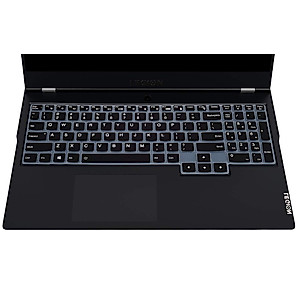 Keyboard Cover for Lenovo Legion Pro 7 7i 16" / Legion 5 5i Pro/Legion 5 5i 5p 5pi 7i 15.6" 17.3" Gaming Laptop/Legion Slim 7 7i 15.6 / IdeaPad 3 3i 15.6 Gaming, LOQ 15.6" 16" Protector -Black