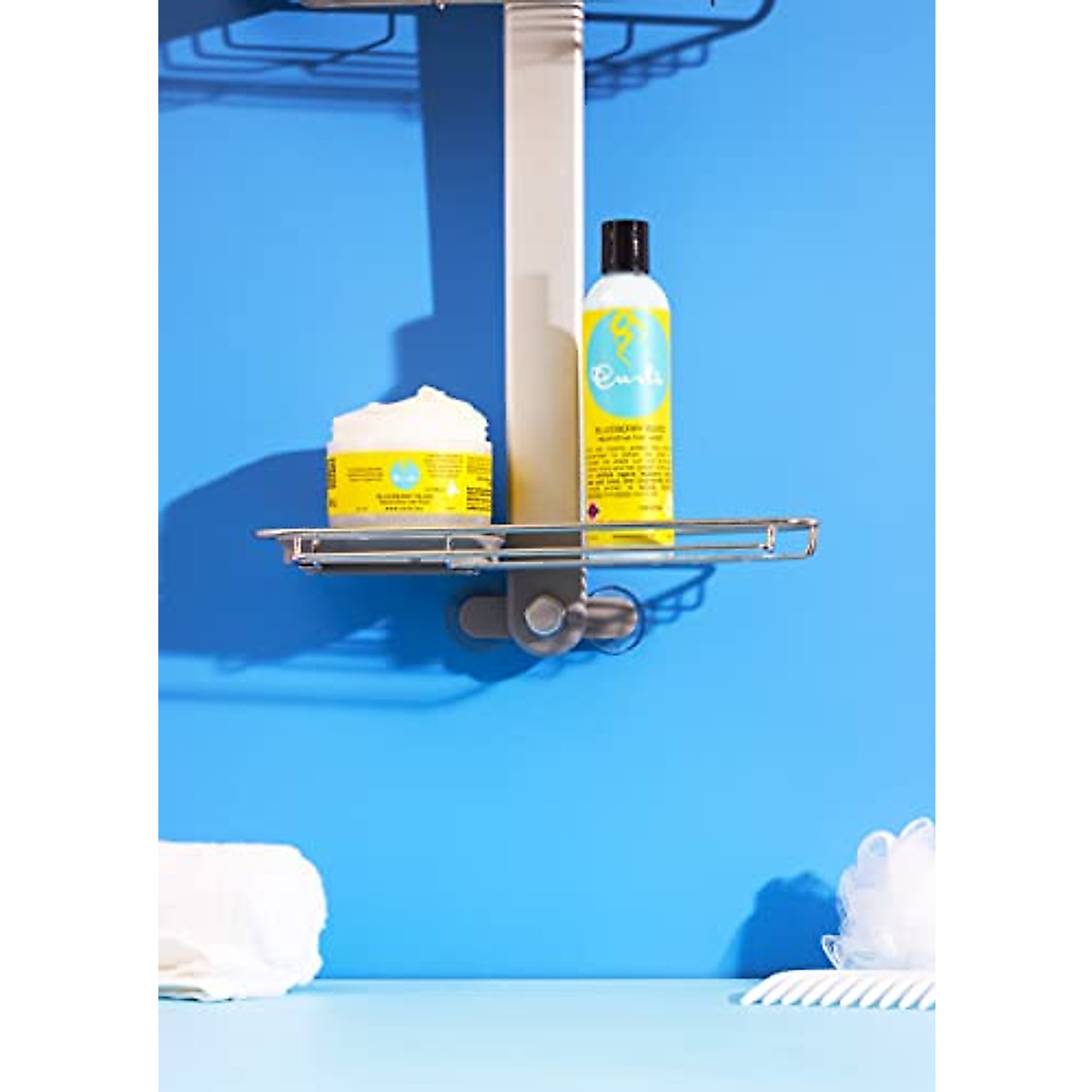 Curls Blueberry Bliss Reparative Hair Wash - 8 oz, Encourage Balanced Scalp, Rich and Creamy Sulfate-Free Cleanser, For Wavy, Curly, and Coily Hair Types