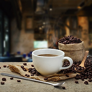 100 Pcs Coffee Stirrers Long Handle Spoon for Drink Bar Mixing Spoon Long Spoon Stainless Steel Cocktail Stirrers Spoons