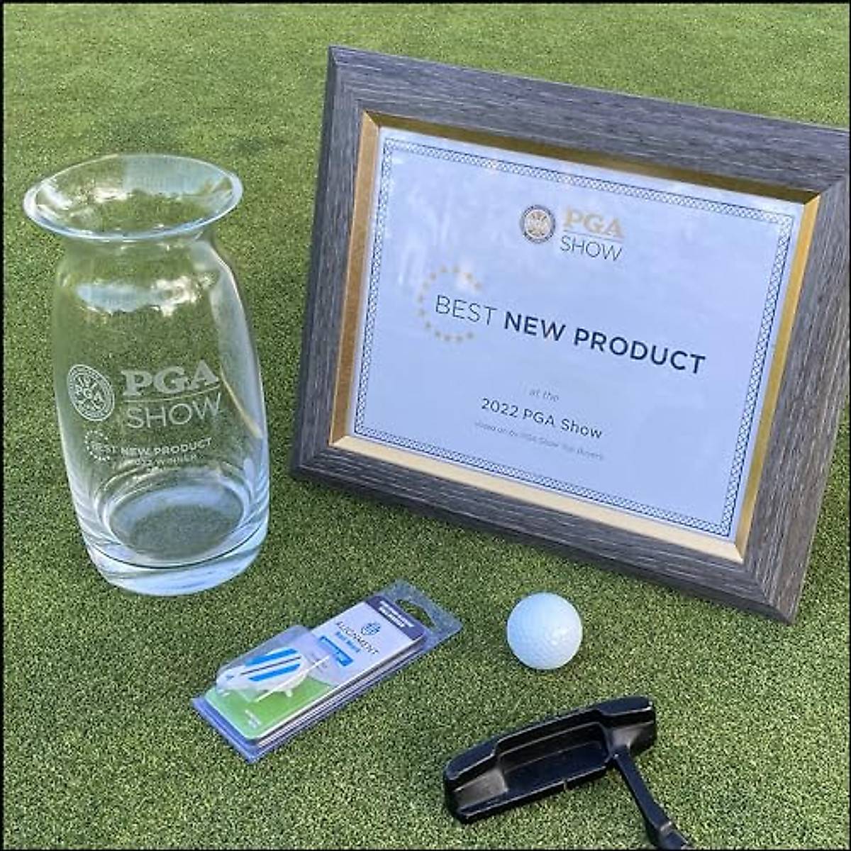 Alignment Ball Mark - Aligning Golf Ball Marker - Rotates for Aiming - Improves Accuracy